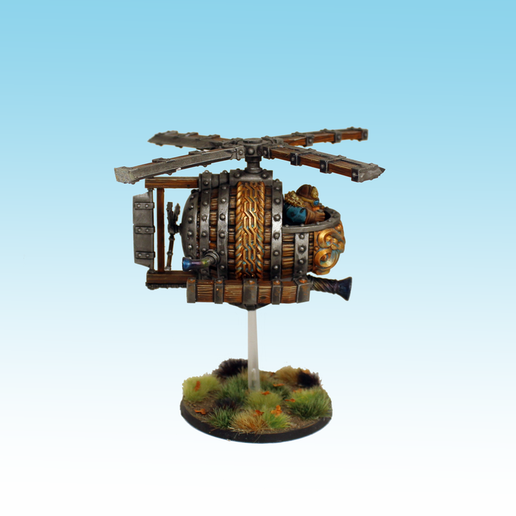 🏴‍☠️ Flying Barrel・ 3D File for 3D printing・Cults