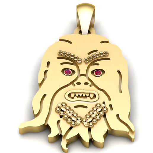 STL file Malaika PENDANT 3D PRINTABLE MODEL 📌 (OBJ)・3D printer model to ...
