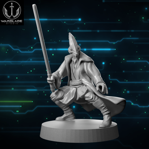 ⭐ star wars legion coleman trebor presupported included・ STL File for ...