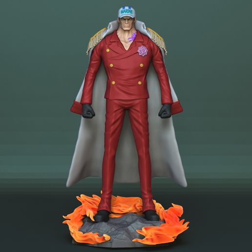 💬 Akainu・ 3D File for 3D printing・Cults