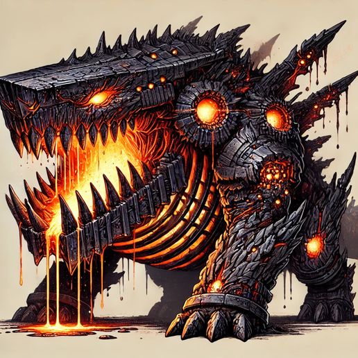 👹 Monster Forge・ 3D File for 3D printing・Cults