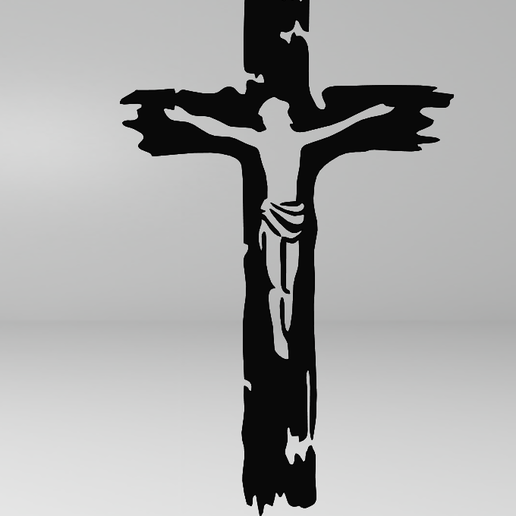 cross drawing 3d