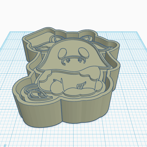 👻 Ghost cow Freshie Mold・ STL File for 3D printing・Cults