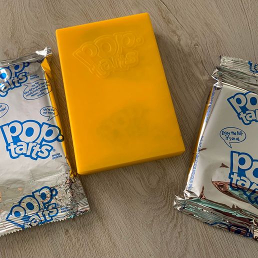 🍔 Pop Tart Travel Case・ STL File for ・Cults