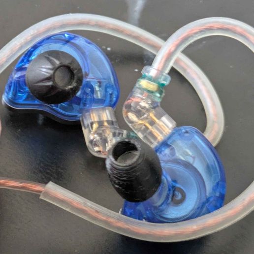 👂 TPU Replacement Earbud/IEM Ear Tip・Free 3D File for 3D printing・Cults