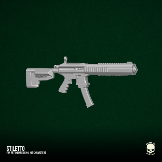 🎨 Stiletto GI Joe Fan Art STL Files For Action Figures・ STL File for 3D ...