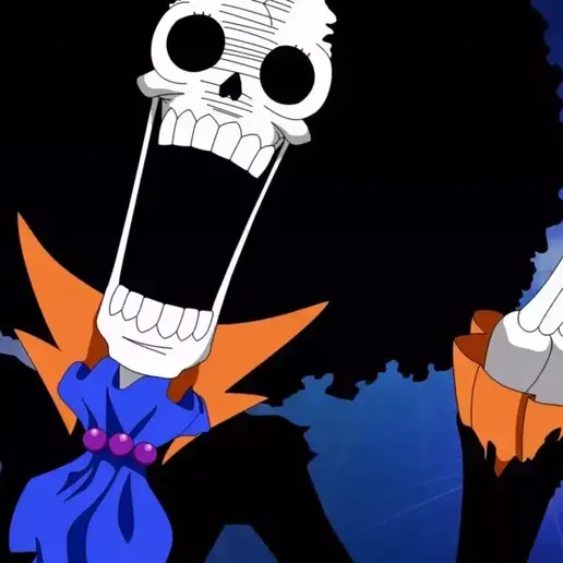 👾 BROOK MASK - ONE PIECE・Free STL File for ・Cults