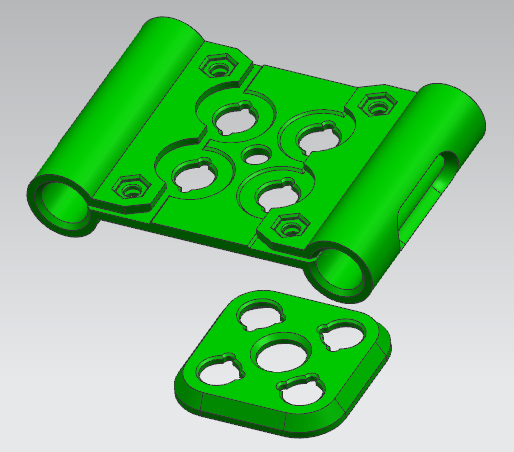 📷 Support Camera Hawkeye Firefly Split Naked V4 Drone S500, S550, F450 ...