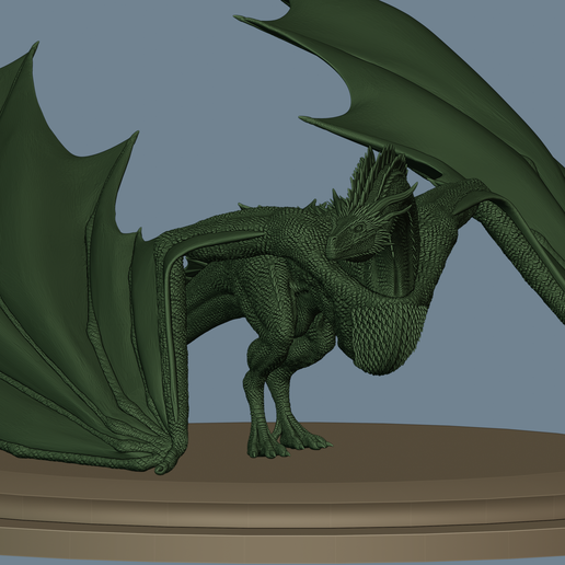 🐉 Rhaegal・ STL File for 3D printing・Cults