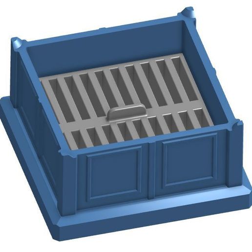 📦 TARDIS - TIME LORD'S STORAGE・ STL File for 3D printing・Cults