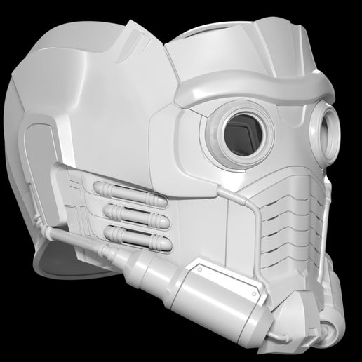 🪖 StarLord MCU Helmet・ STL File for 3D printing・Cults