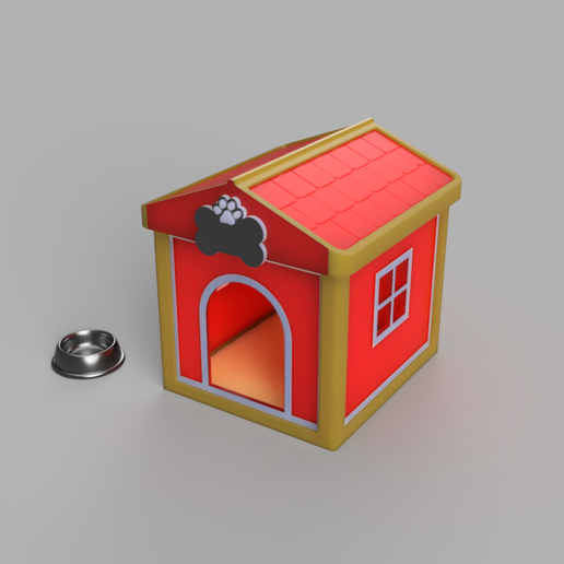 🐕 3D Printable Dog House – The Perfect Mini Pet Playset!・ STL File for ...