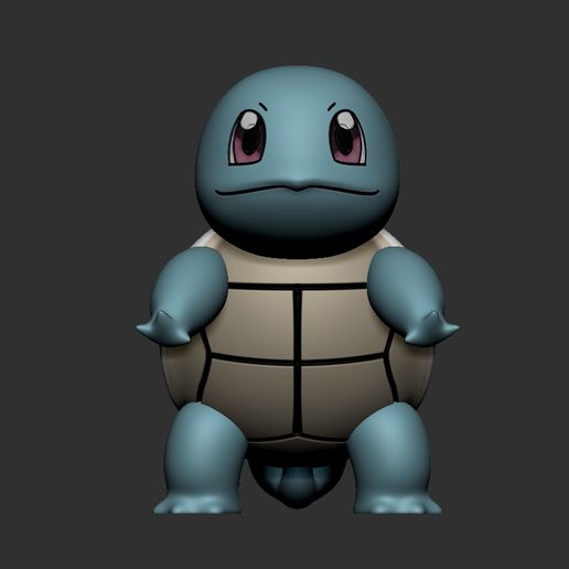 STL file Squirtle Evolution Pack 🐉 ・3D printing idea to download・Cults