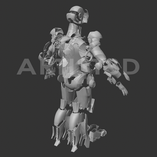Iron Man Mark 3 Full Wearable Cosplay Armor - 3D Printable STL Costume ...