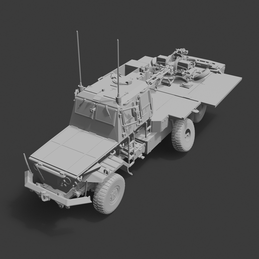 🛩️ Bosvark, 1:72・ STL File for 3D printing・Cults