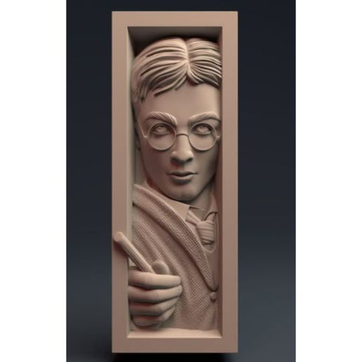 👾 HARRY POTTER CNC machining model・ STL File for CNC machining - Laser ...