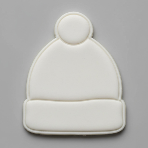 🎂 Birthday Beanie Hat 3D Print Cookie Cutter - Party Celebration Baking ...