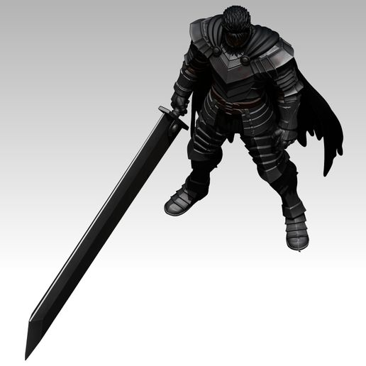 🇯🇵 GUTS FIGURE 3D - BERSERK・Free STL File for 3D printing・Cults