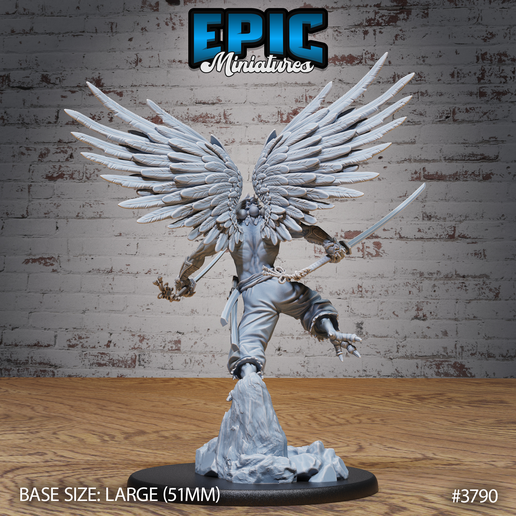 3D file Tengu Bird Folk Lord Set ‧ DnD Miniature ‧ Tabletop Miniatures ...