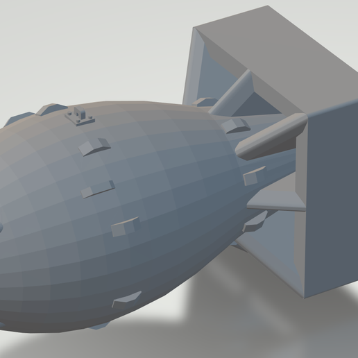 👨 FAT MAN NUCLEAR BOMB・Free STL File for 3D printing・Cults