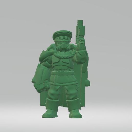 🪖 military commander 3D printable model・ STL File for 3D printing・Cults