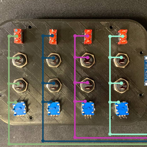 Archivo STL Buttonbox for Simracing with Encoders Arduino Pro Micro 🛞 ...