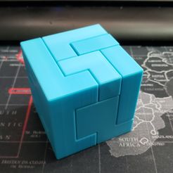 3D print Puzzlecad version of dgontier’s Interlocking Puzzle Cube #2・Cults