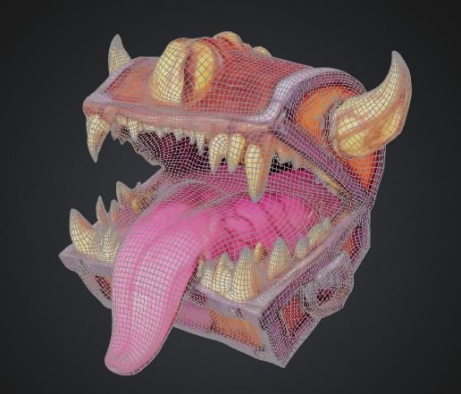 Archivo STL DND MIMIC CHEST- DND Mimic Chest 3D Model (STL File) 👹 ...