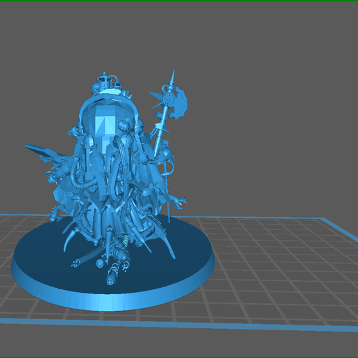 ⚔ Tech-Priest Commander・Free STL File for ・Cults