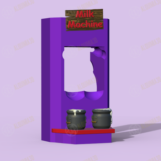 👧 MOO GIRL・ OBJ File for 3D printing・Cults