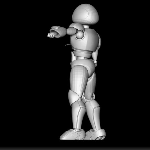 STL file eve wall-e robot warrior 🤖 ・3D printing design to download・Cults