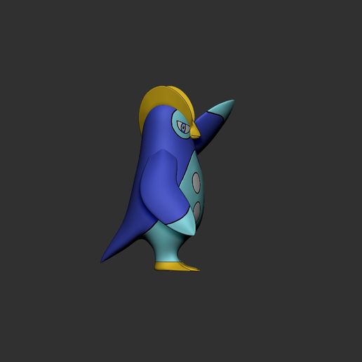 🐉 pokemon prinplup・ STL File for ・Cults