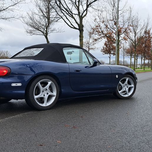 🚗 V2 Ducktail lip spoiler Mazda MX-5 MIATA NB/NBFL・ STL File for 3D ...