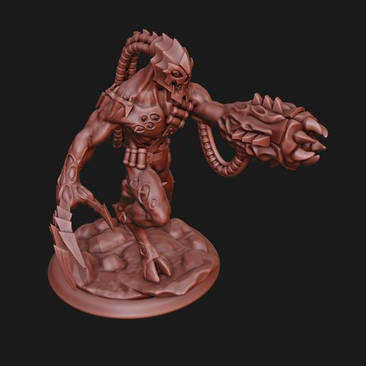 👹 Monster Assasin by deltorvik・ 3D File for 3D printing・Cults