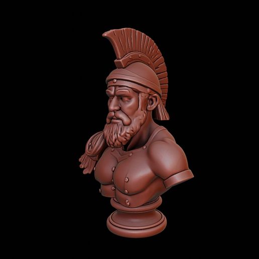 3D file Gladiator Bust 👤 ・3D printable model to download・Cults