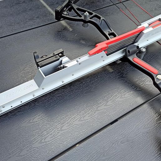 🏹 SIL hybrid - Pump-Action Repeating Bow・ 3D File for ・Cults