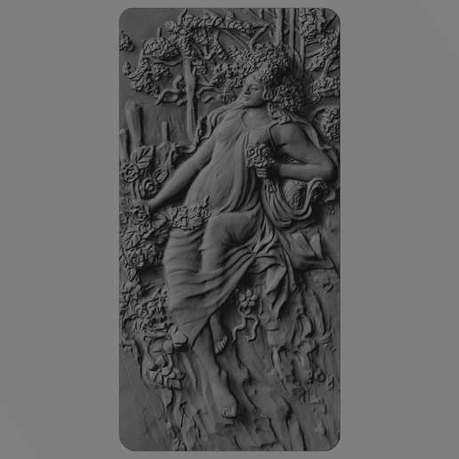 STL file girl stl cnc design 👧 ・3D print object to download・Cults