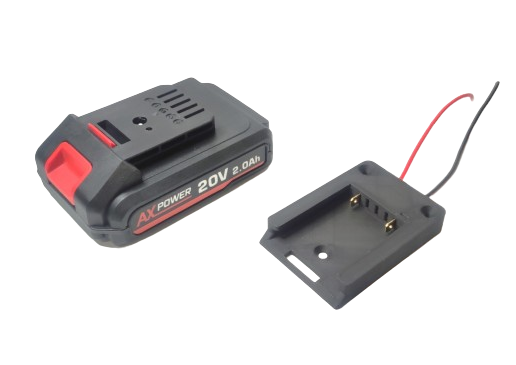 🔋 AX POWER FERM 20V BATTERY HOLDER HANGER ADAPTER・ STL File for 3D ...