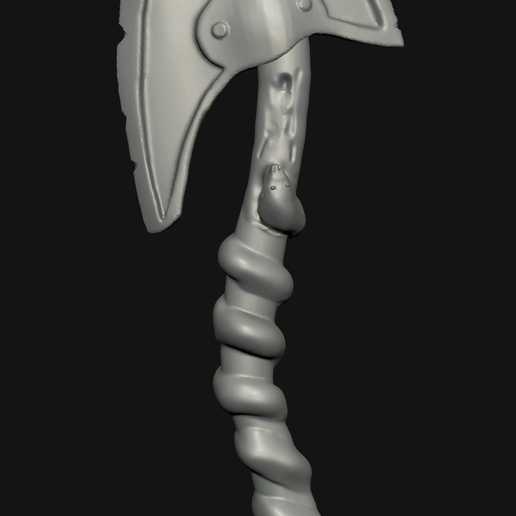 STL file Basic Axe 🪓 ・3D print model to download・Cults