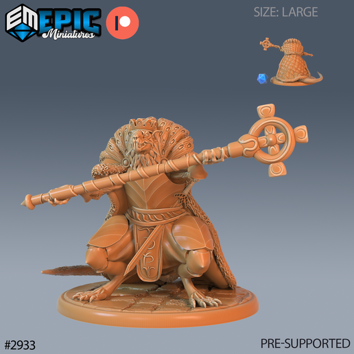 3D file Giant Rat Set ‧ DnD Miniature ‧ Tabletop Miniatures ‧ Gaming ...