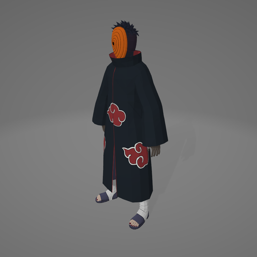 🎨 NARUTO SHIPPUDEN TOBI・ STL File for 3D printing・Cults