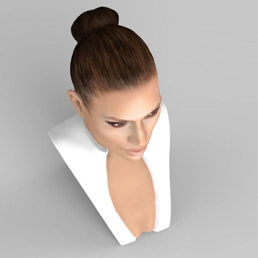 👤 Jennifer Lopez bust for full color 3D printing・ 3D File for 3D printing・Cults