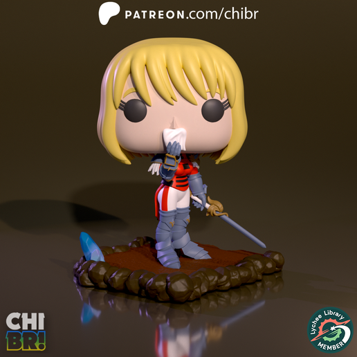 💬 Cha Hae In - Solo Leveling・ STL File for 3D printing・Cults
