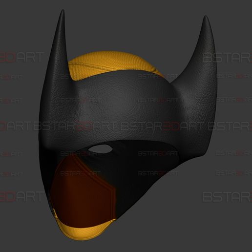 🪖 Deadpool X Wolverine Mask - Marvel Comic Cosplay・ STL File for 3D ...