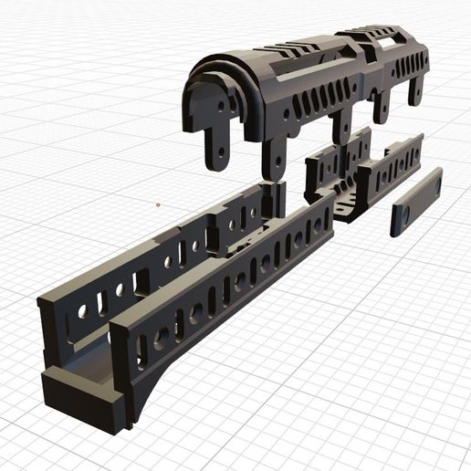 🔫 Zenitco Sport-1 kit for AK-74, 102, 104, 105.・ STL File for 3D ...