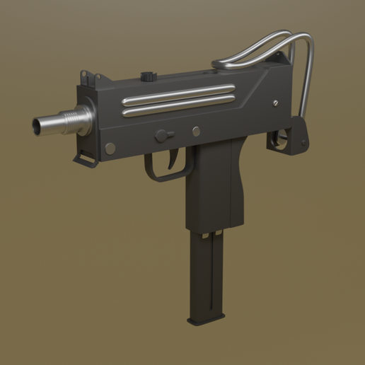 3D file Mac-10 gun 🔫 ・3D printer design to download・Cults
