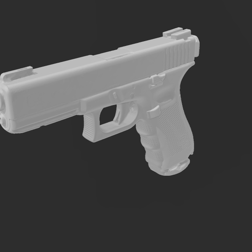 🔫 GLOCK G17 GEN 3 GUN MOLD 3D SCANNING・ STL File for 3D printing・Cults