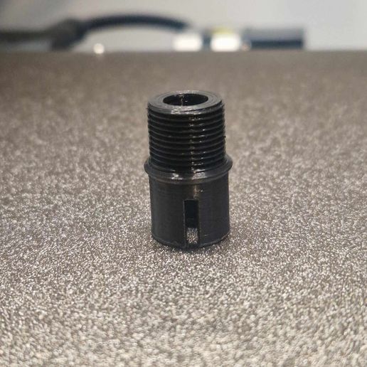 🔫 AIRSOFT ICS MP5 ADAPTER REPLACMENT SUPPRESSOR ADAPTER・ 3MF File for ...