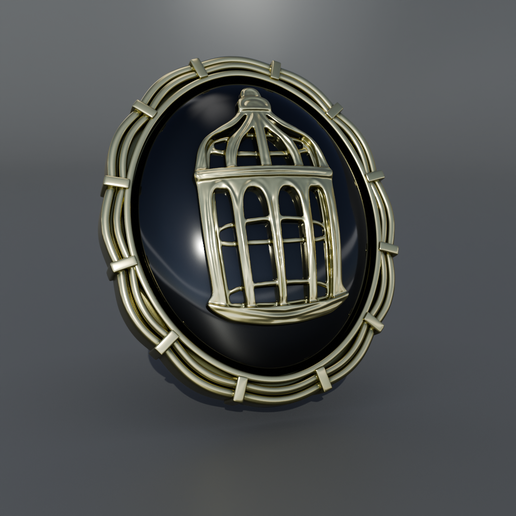 🐦 Bioshock Infinite - Bird and Cage cameos・ STL File for 3D printing・Cults