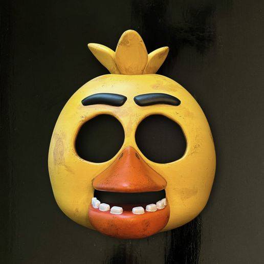 🎃 Chica Mask (FNAF / Five Nights At Freddy’s)・ STL File for 3D printing ...